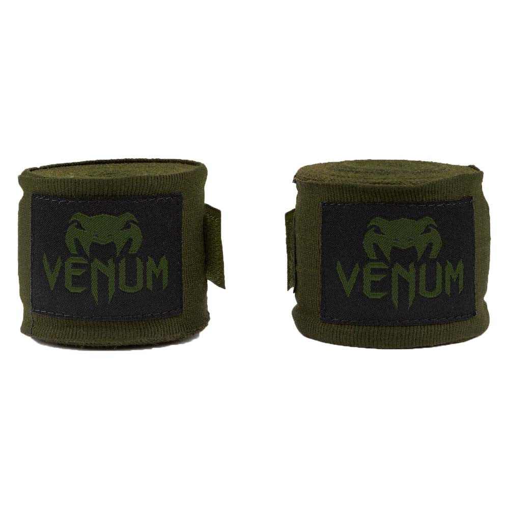 Venum Kontact 2.5m Hand Wraps Khaki/Black | Made4Fitness