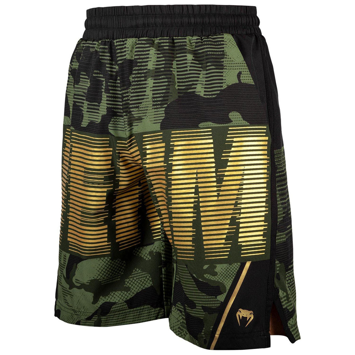 Venum Tactical Training Shorts Khaki-Black-Gold – Made4Fitness